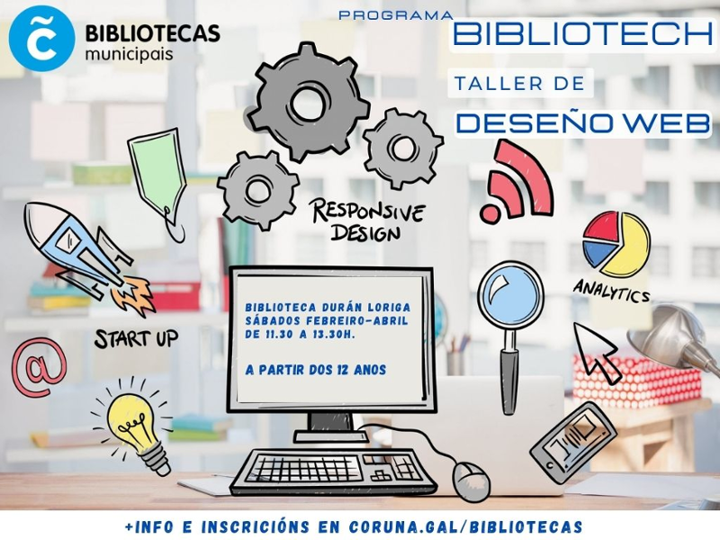Taller biblioTECH. Crea a túa web